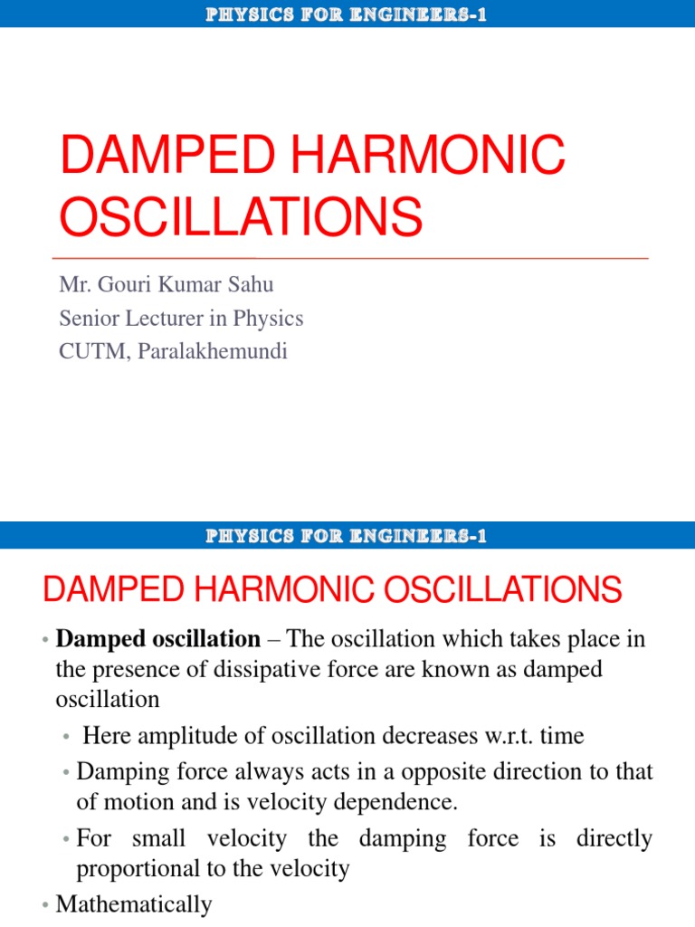41-DHM Solution To The System and Oscillation | PDF | Science & Mathematics