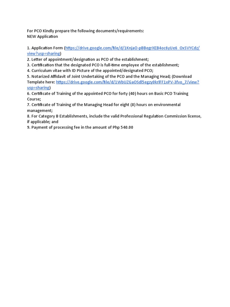 New Application - Region 6 | PDF