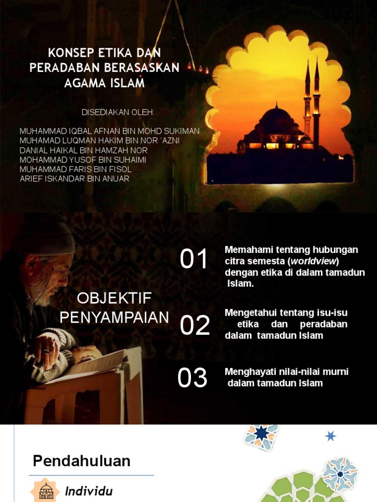 Konsep Etika Dan Peradaban Berasaskan Agama Islam | PDF | Karier & Perkembangan | Sains & Matematika