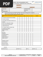Air Blower Checklist PDF | PDF