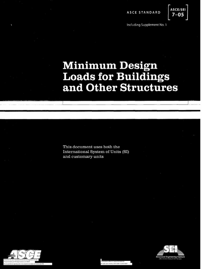 ASCE 7 05 Minimum Design Loads For Build-1-150 | Descargar gratis PDF ...