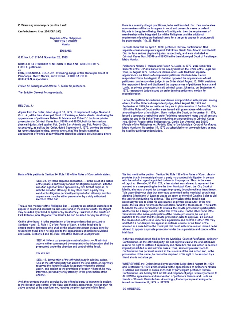 Legal Ethics Cases For Print2 | PDF | Prosecutor | Lawsuit