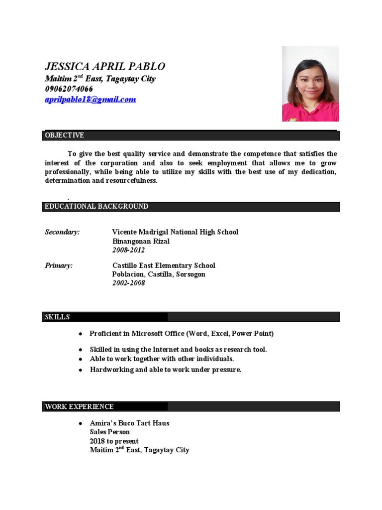 Jessica Resume | PDF