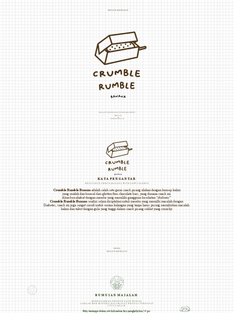 Crumble Rumble Banana | PDF