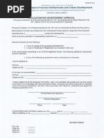 Zoning Certification DHSUD | PDF