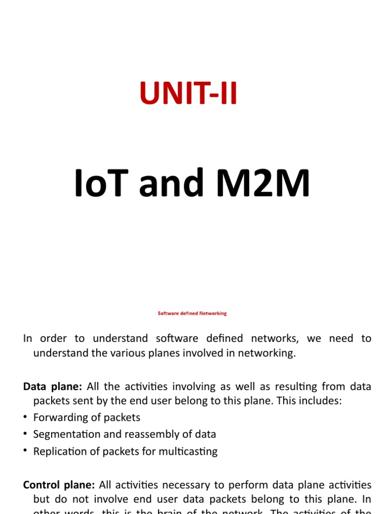 UNIT-II IIoT | PDF | Computer Network | Virtualization