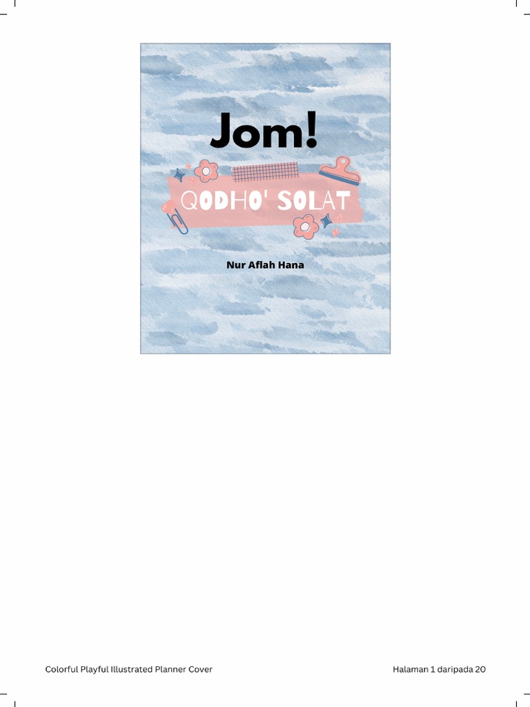 Planner Qodo' Solat | PDF