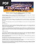 The Sports Lingo | PDF | Sports & Recreation