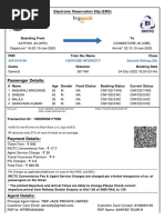 Fake Train Ticket Document | PDF | Identity Document | Ticket (Admission)