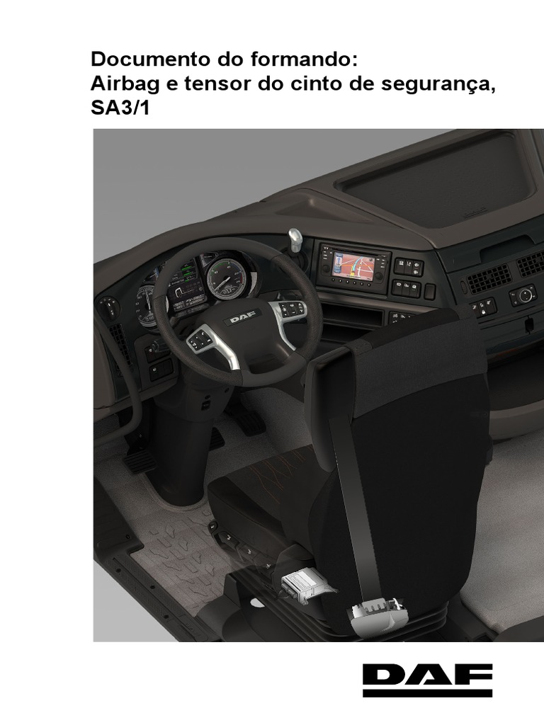 SA3 - 1 - Airbag e Tencionador Do Cinto de Segurança | PDF | Informática