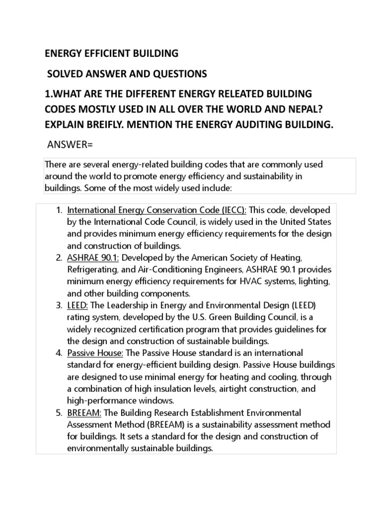 Energy Efficiency in Building Design | PDF | Green Building | Solar Energy