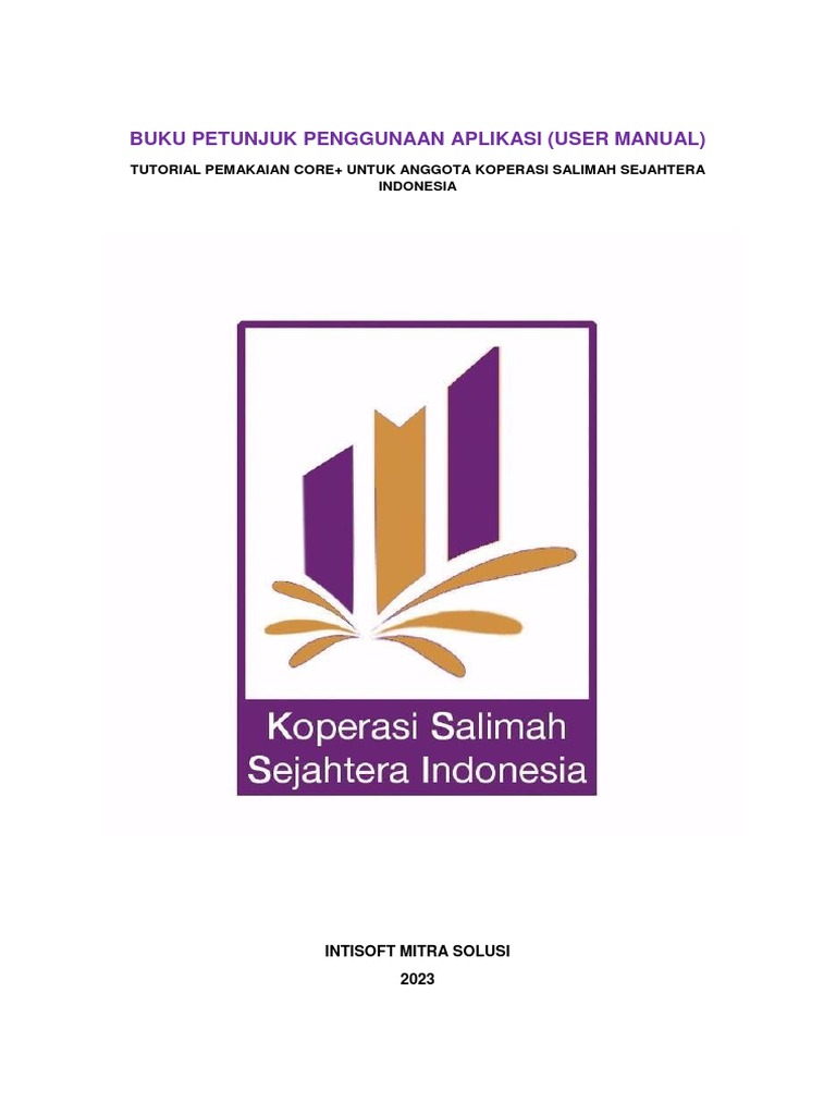 User Manual KASI v.060123 | PDF | Pengelolaan Keuangan & Uang | Komputer