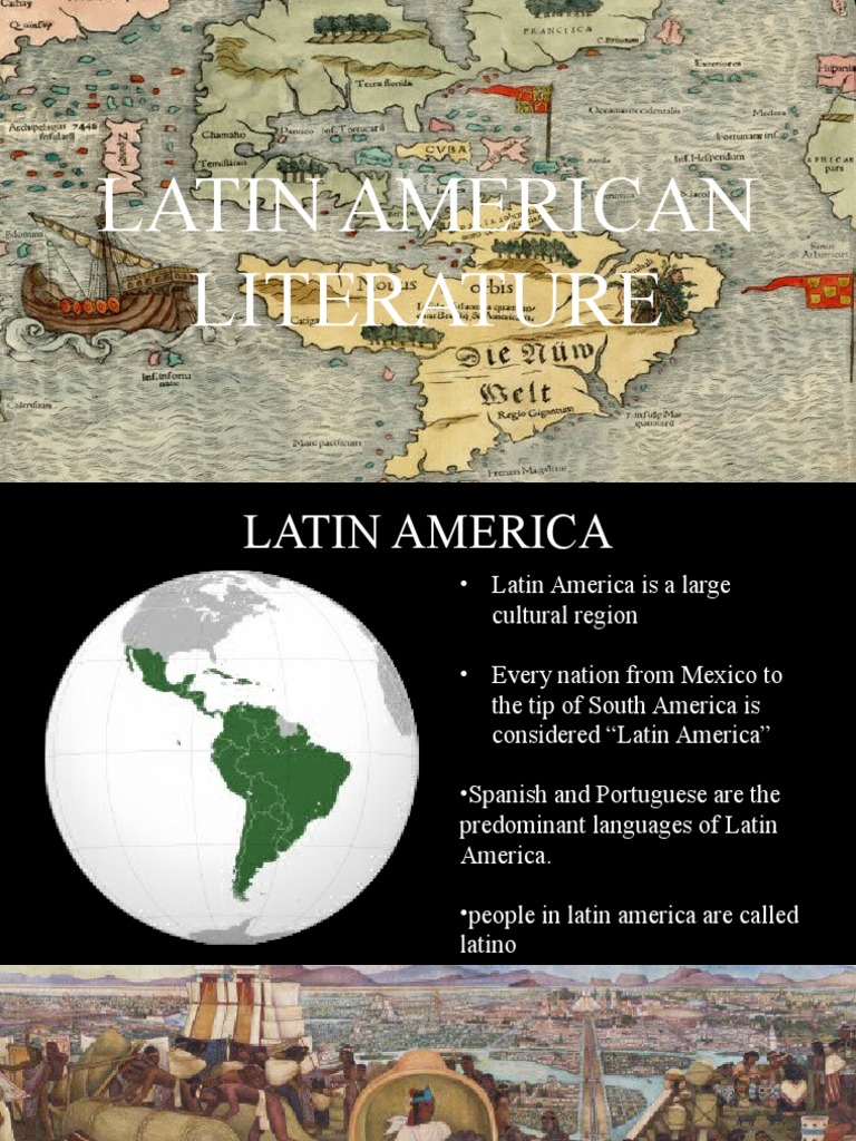 LATIN AMERICAN LITERATURE: A RICH TRADITION | PDF | Latin American ...
