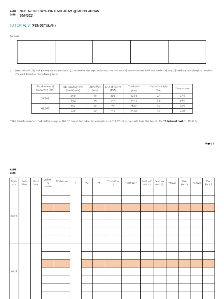 Tutorial 3 Trucks | PDF
