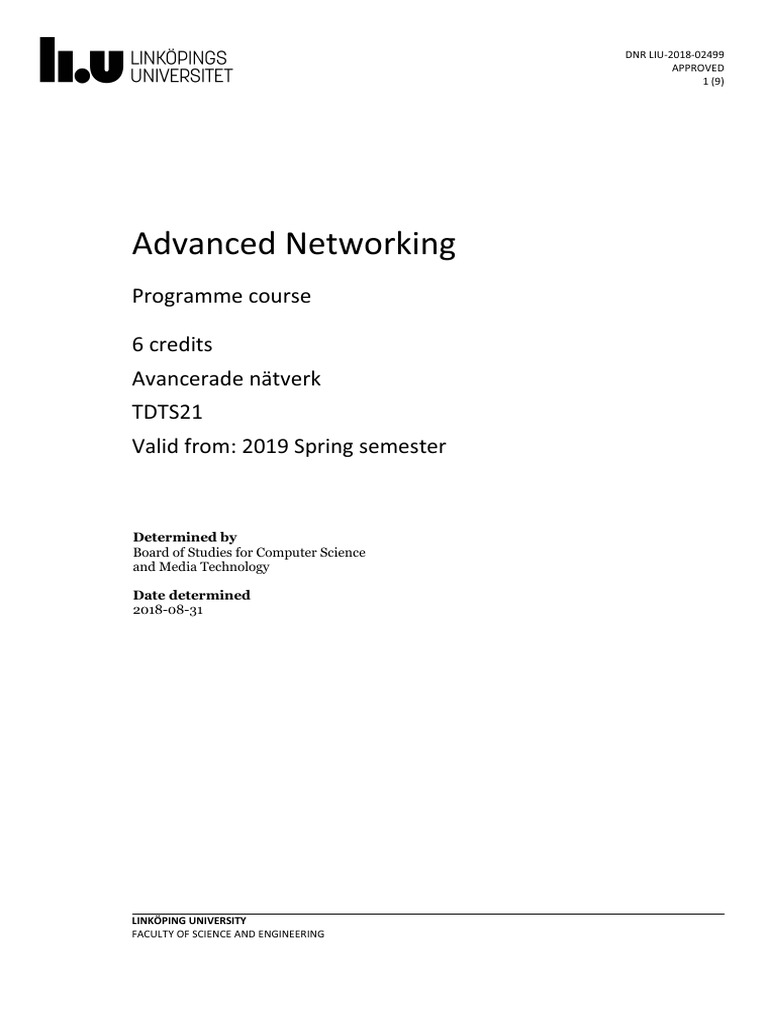 Understanding Modern Computer Networks: An In-Depth Exploration of Advanced Networking Topics ...