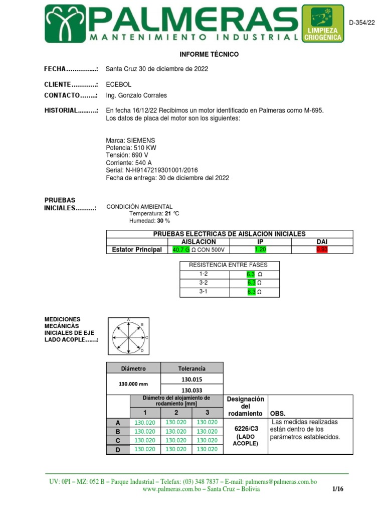 D 354 Ecebol | PDF | Ingenieria Eléctrica | Física Aplicada e ...