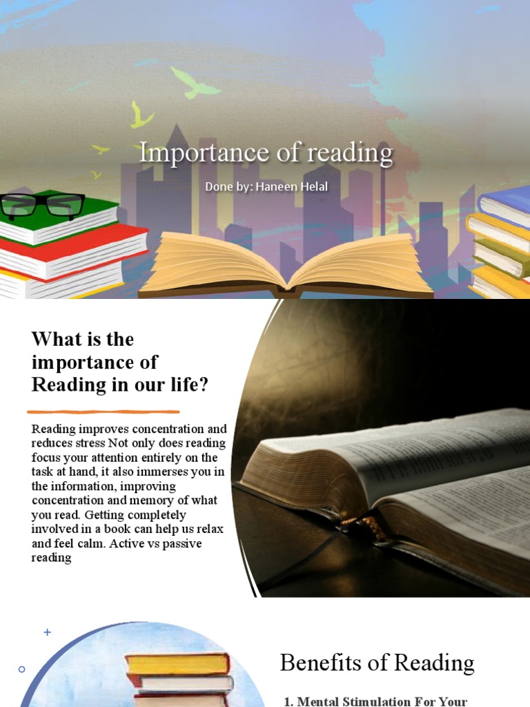Importance of Reading for Mental Stimulation, Stress Relief & Knowledge ...