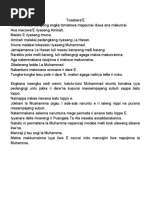 Contoh Pidato BHS Bugis | PDF