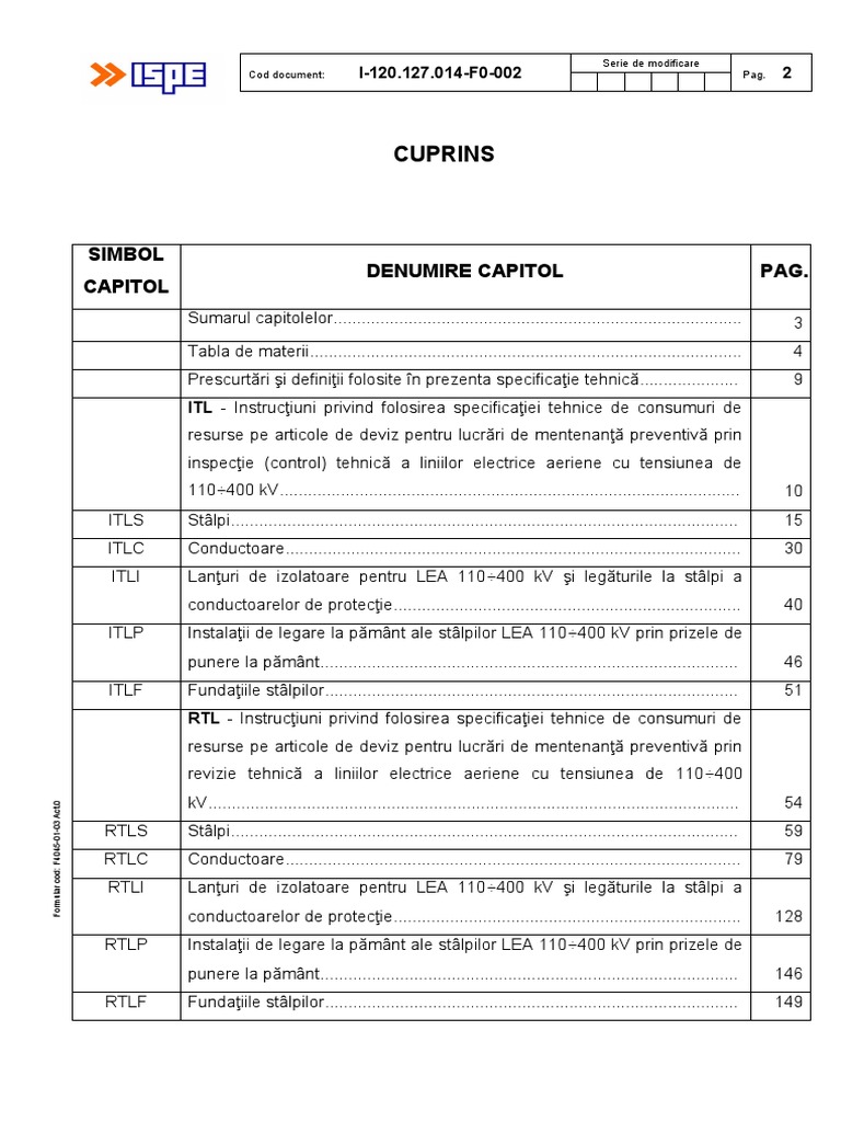 Specificatie ITL RTL | PDF