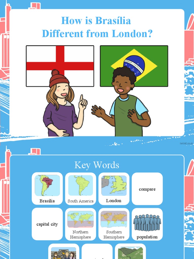 Geography Brasilia or London | PDF | Climate | London