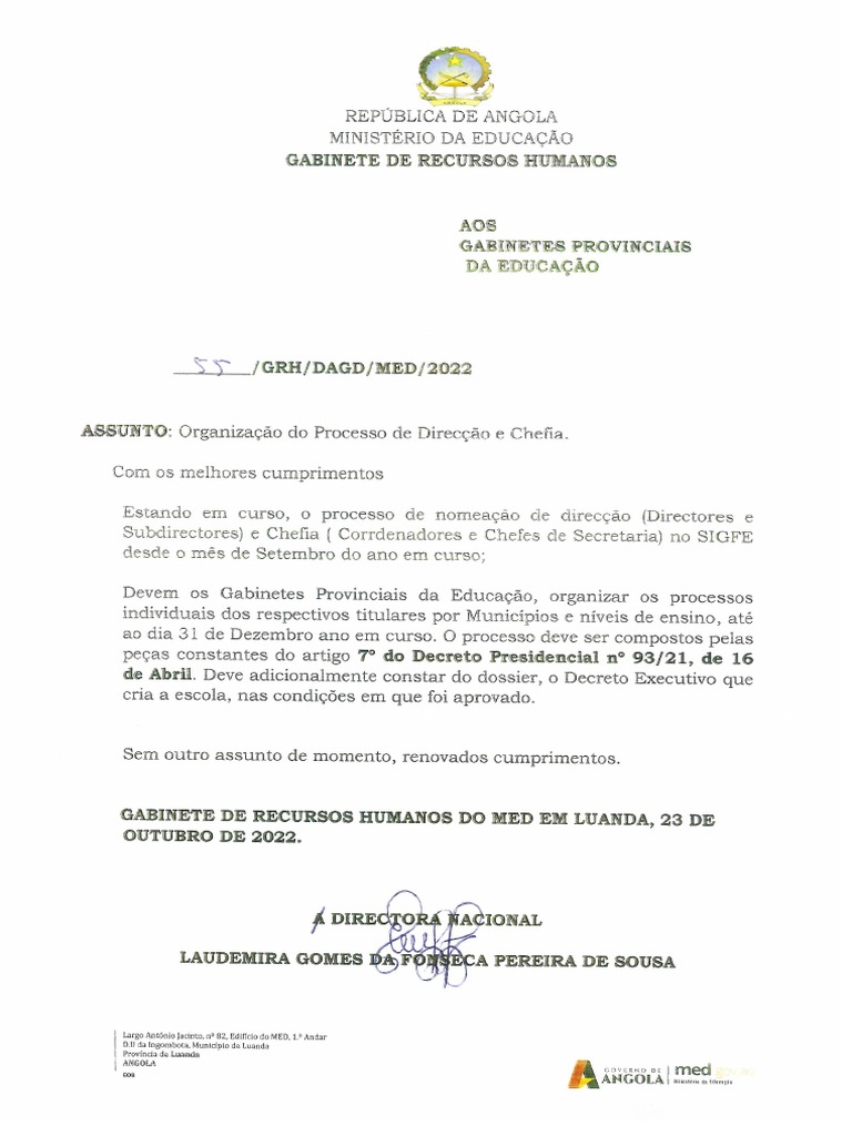 Circular 55 - 2022 | PDF