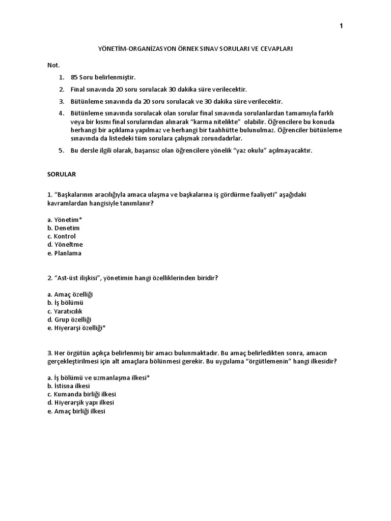 Final Sinav Sorulari | PDF