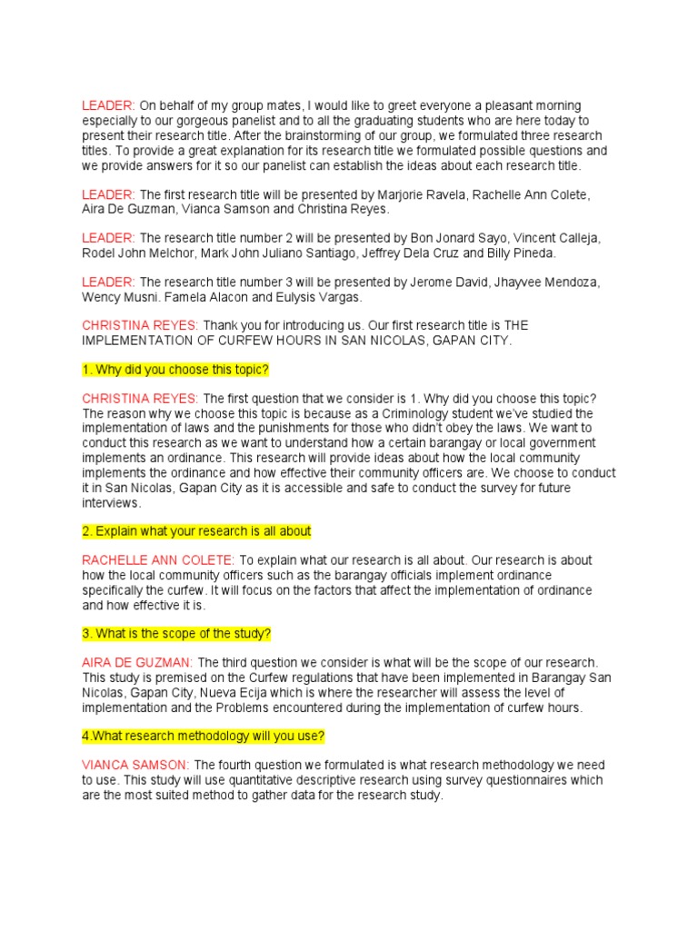 Script Research | PDF | Quantitative Research | Statistics