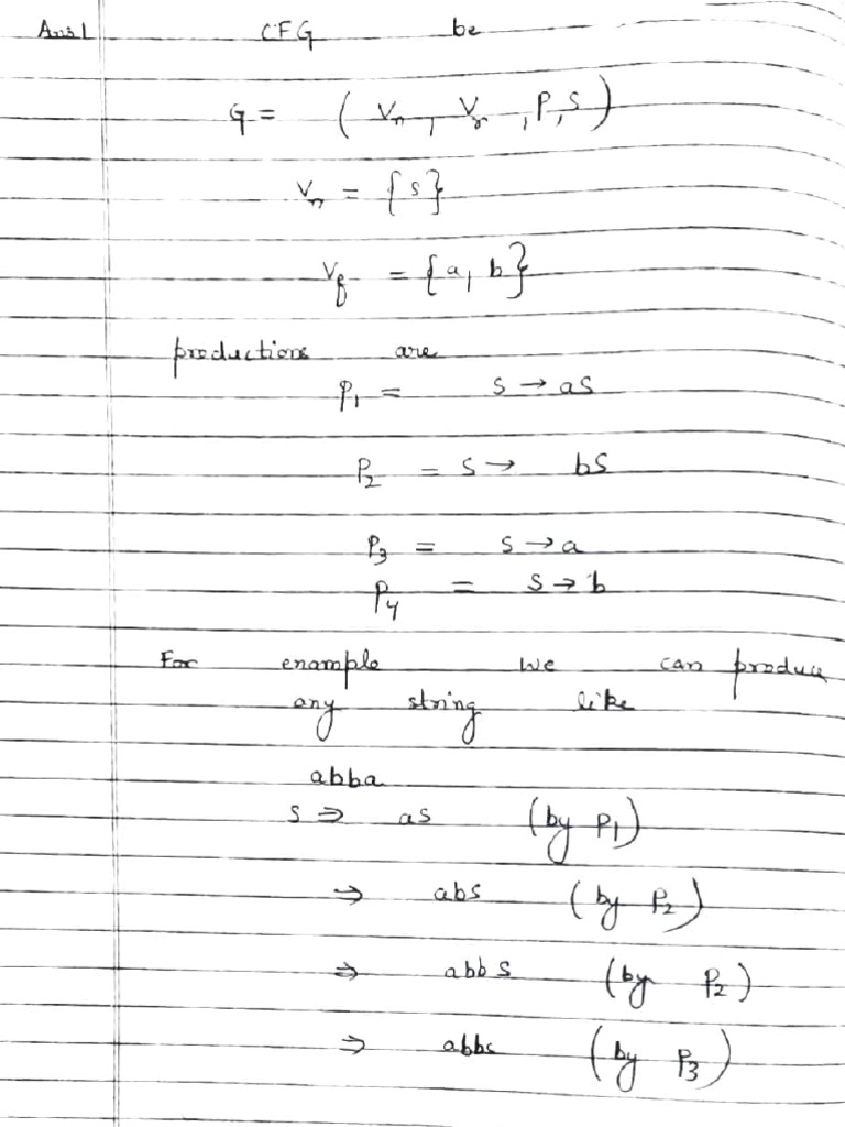 TOC Assignment 2 | PDF