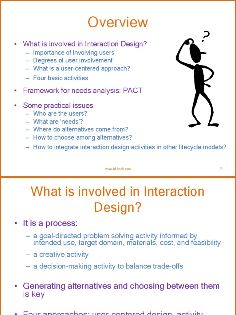 Interaction Design & User Involvement | PDF | Usability | Design