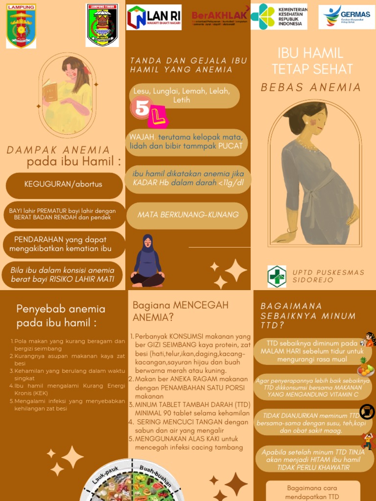 PDF Leaflet IBU HAMIL | PDF