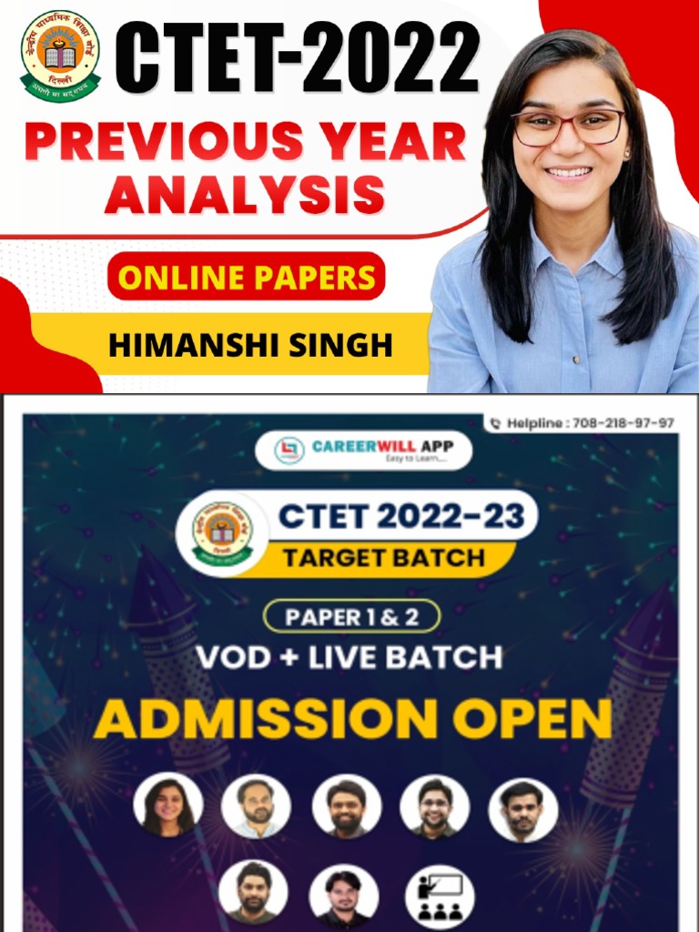 CTET Paper (16) Question Paper: SET N P1 Hindi and English Comb45 | PDF ...