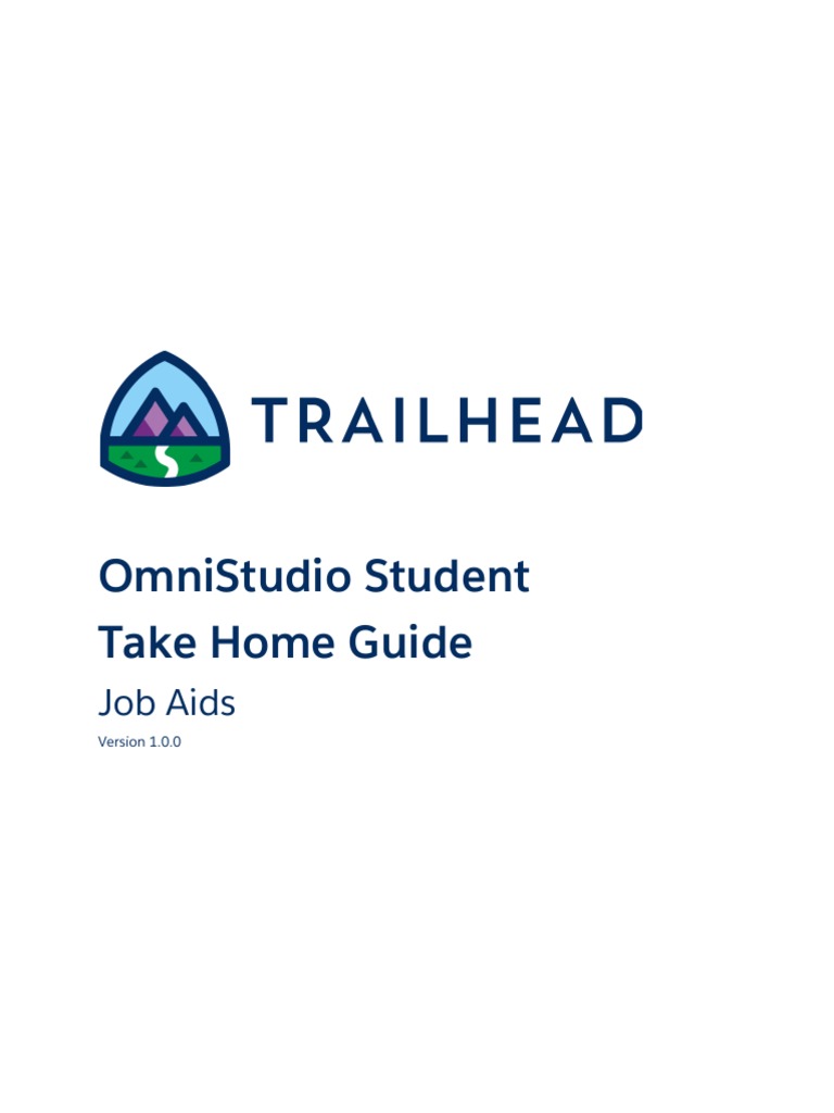 OMS435 OmniStudio Student Take Home Guide v1.0 | PDF | Icon (Computing ...