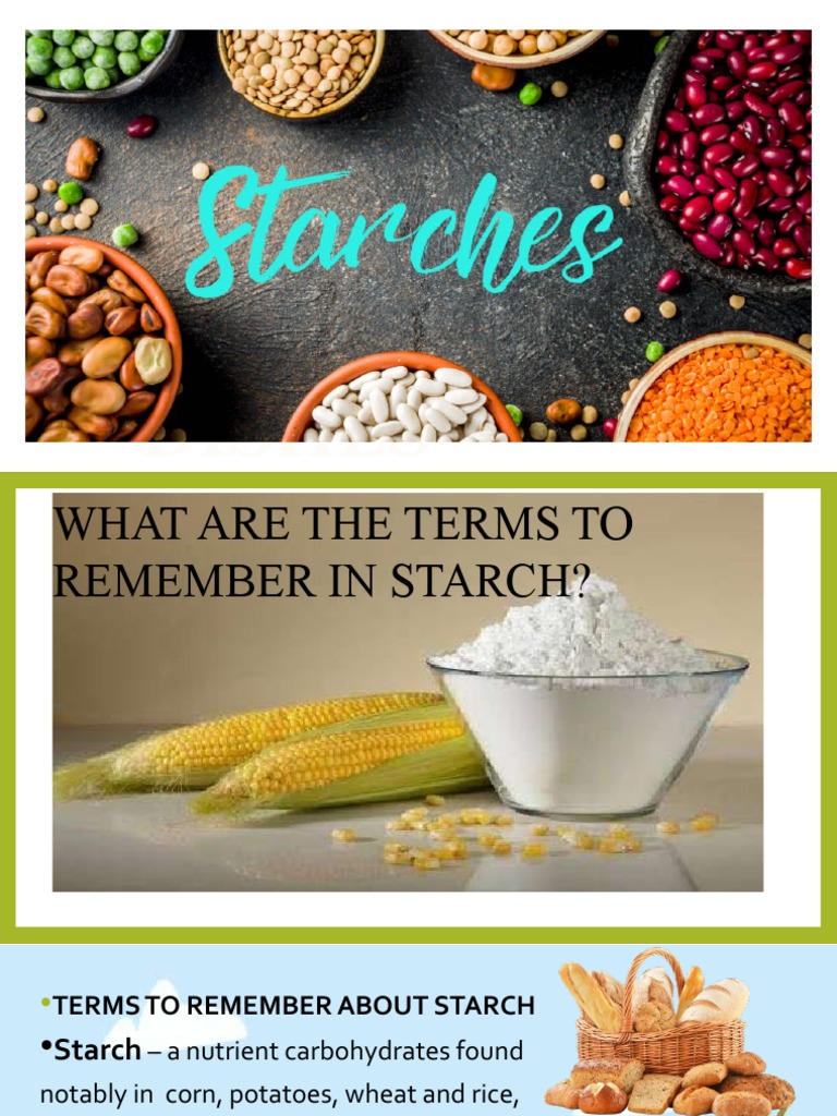 LESSON 2 STARCH PREPARATION AND PROPERTIES | PDF | Starch | Cooking