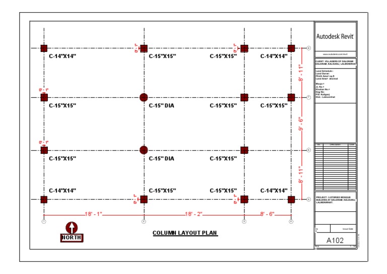 Column Layout Plan | PDF