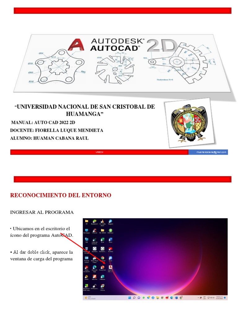 Manual de Auto Cad 2022 | PDF | Desarrollo de software | Informática
