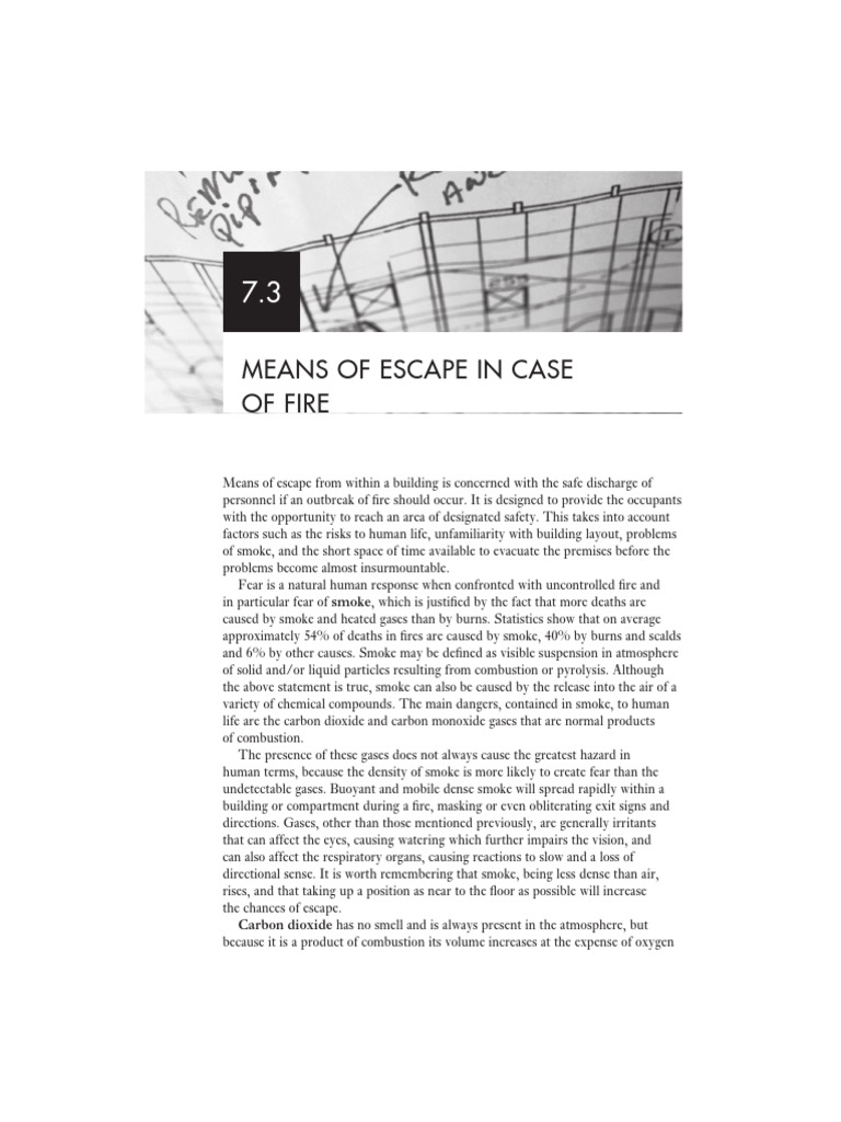 Fire Safety: Building Escape Plans | PDF