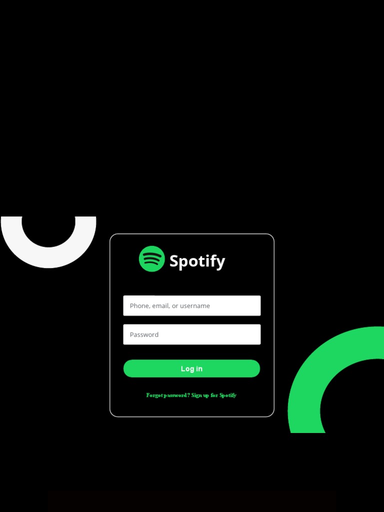 Spotify PowerPoint Template | PDF