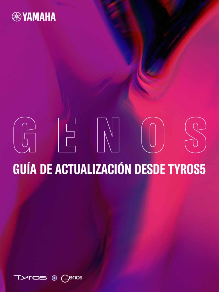 Guía de Actualización Tyros5 a Genos | PDF