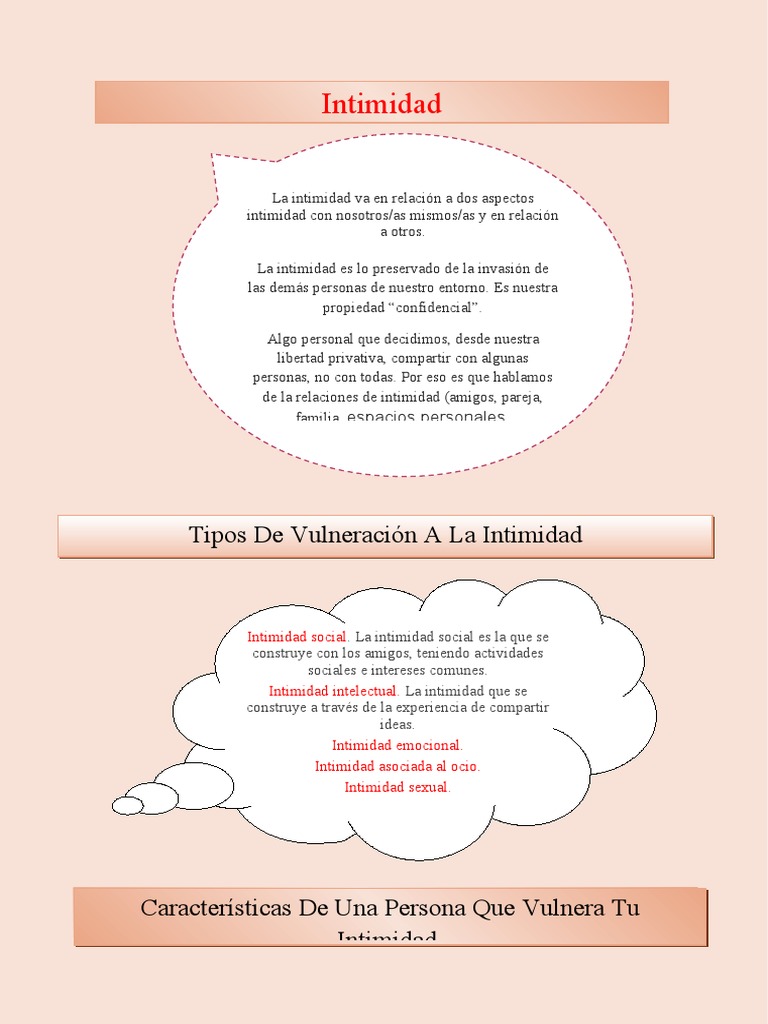 La intimidad: su significado, tipos y vulneraciones | PDF