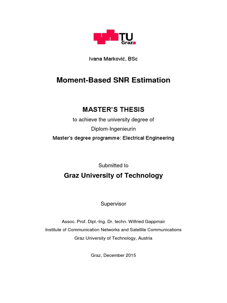 Moment Based Snr Estimation Of Non Constant Envelope Signals Using A Modified Second And Fourth