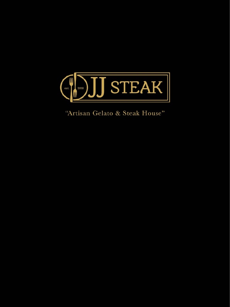 Menu JJ Steak | PDF