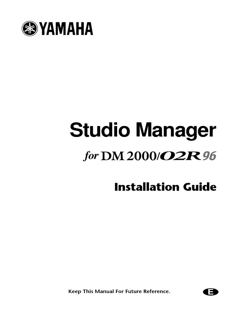 02R96 - Installation Guide - E | PDF | Usb | Mac Os