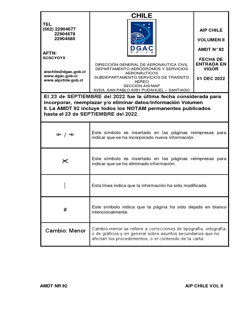 Aip-Chile Vol II | PDF | Ciencia de sistemas | Aviación