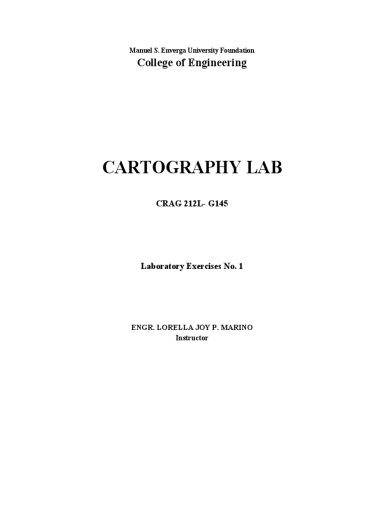 Exercise 1. Manual Plotting of Lot Boundaries Using Bearing and Distance | PDF | Area | Circle