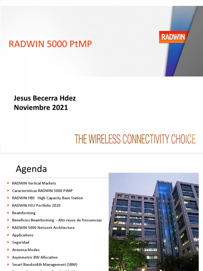 2 RADWIN 5000 C PTMP WEB | PDF | Radio | Mimo