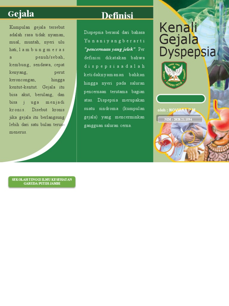 Leaflet 2 Dispepsia | PDF | Pengembangan Diri