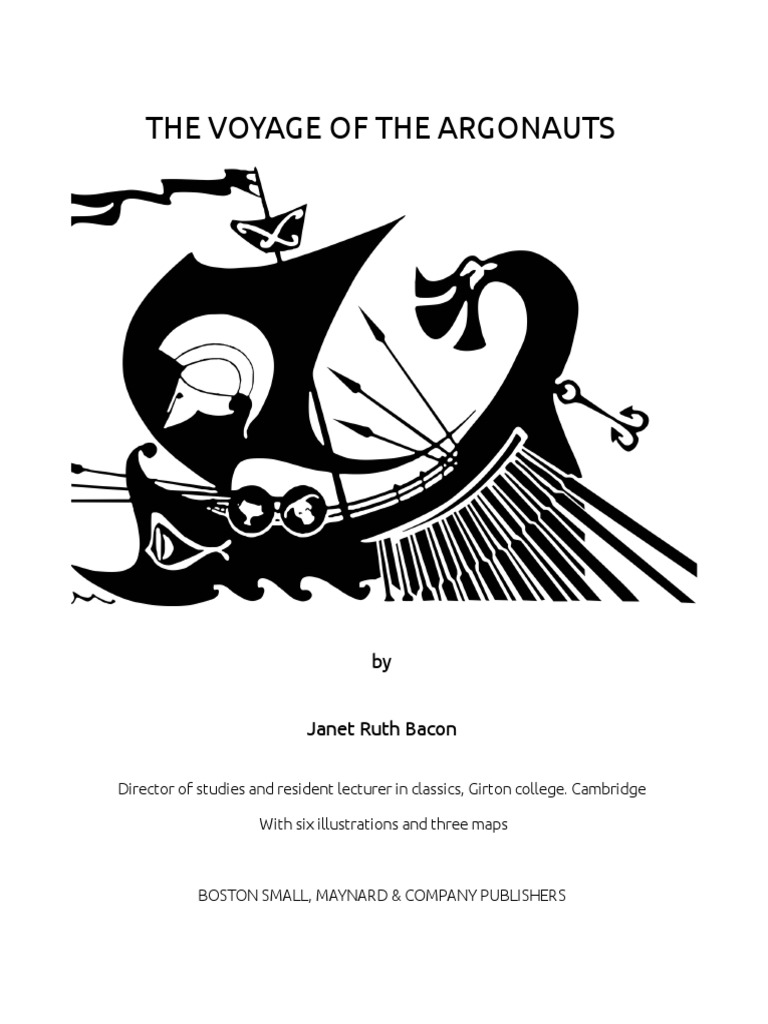 The Voyage of The Argonauts - Janet Ruth Bacon | PDF | Jason | Argonauts