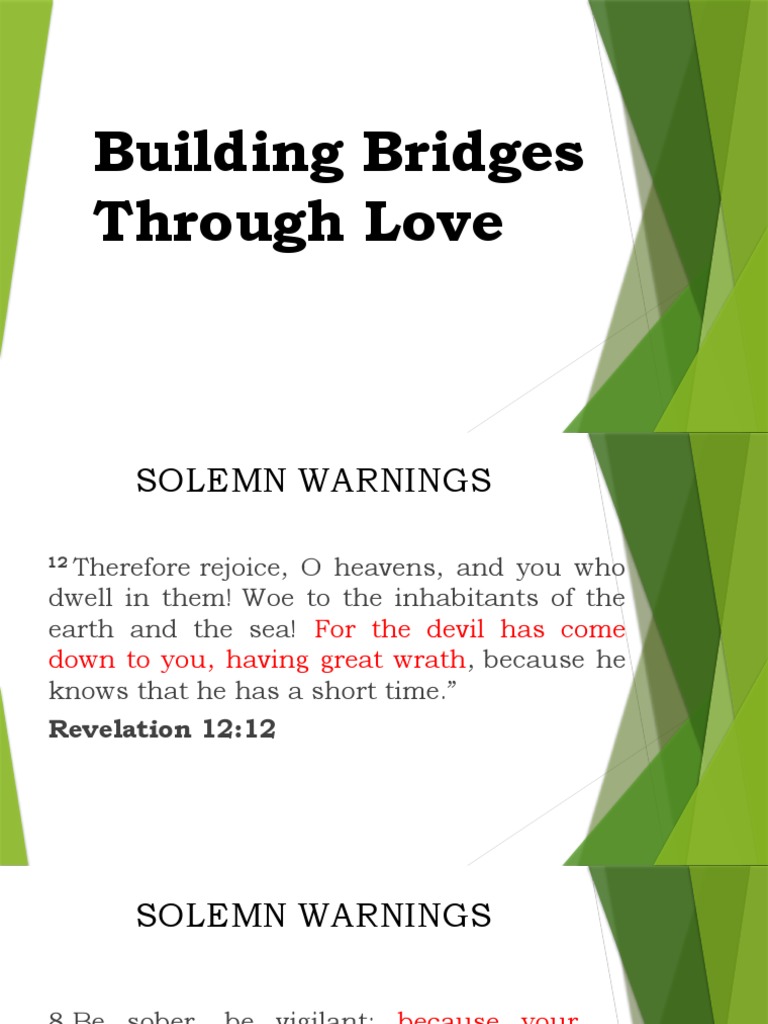 Building Bridges | PDF | Anger | Evil