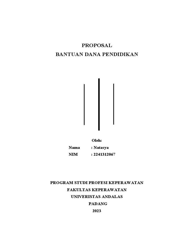 Proposal Bupati VIVI | PDF