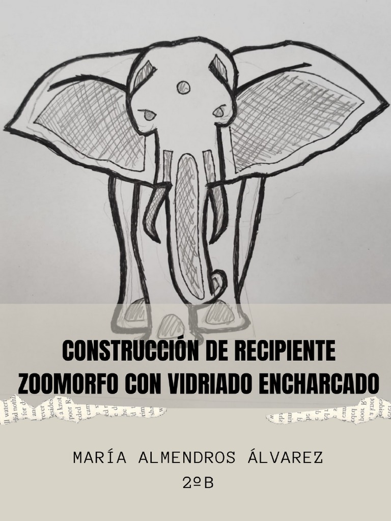 Construcción de Recipiente Zoomorfo Con Vidriado Encharcado | PDF ...